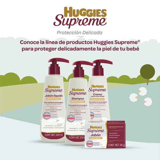 Crema Corporal Huggies Supreme, 200 ml